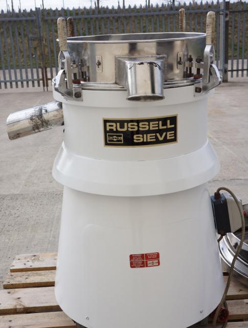 Novatech :: Stock Ref 3992 - Russell Finex vibratory sieve | Filtration