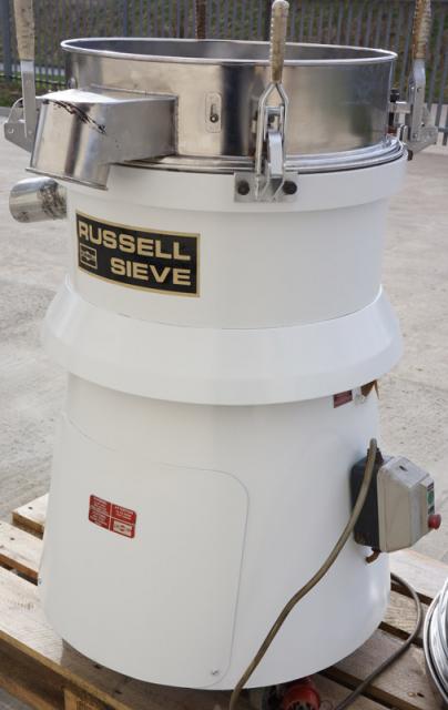 Novatech :: Stock Ref 3992 - Russell Finex vibratory sieve | Filtration