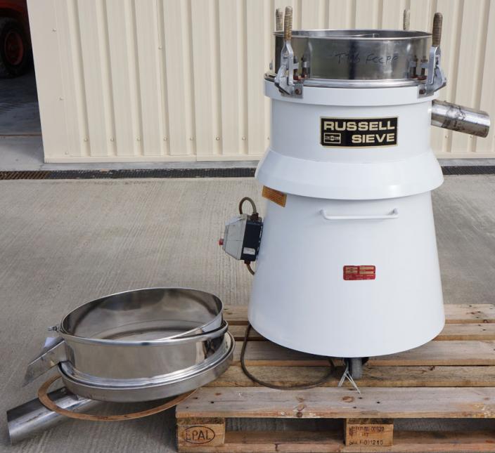 Novatech :: Stock Ref 3992 - Russell Finex vibratory sieve | Filtration