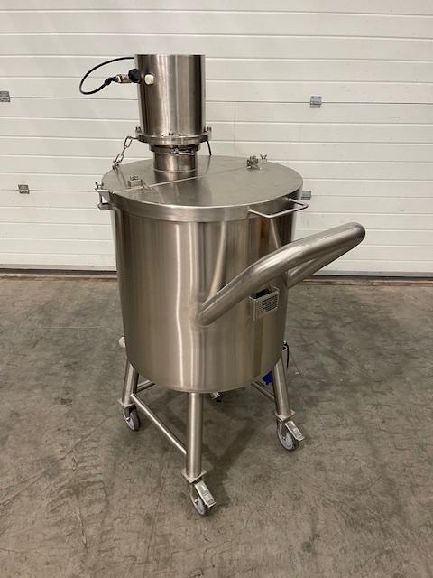 Novatech :: Stock Ref 4495 225Ltr mobile mixing vessel | Mobile Vessels