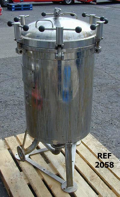 Novatech :: Eurovent pressure leaf filter - Stock Ref 2058 | Filtration