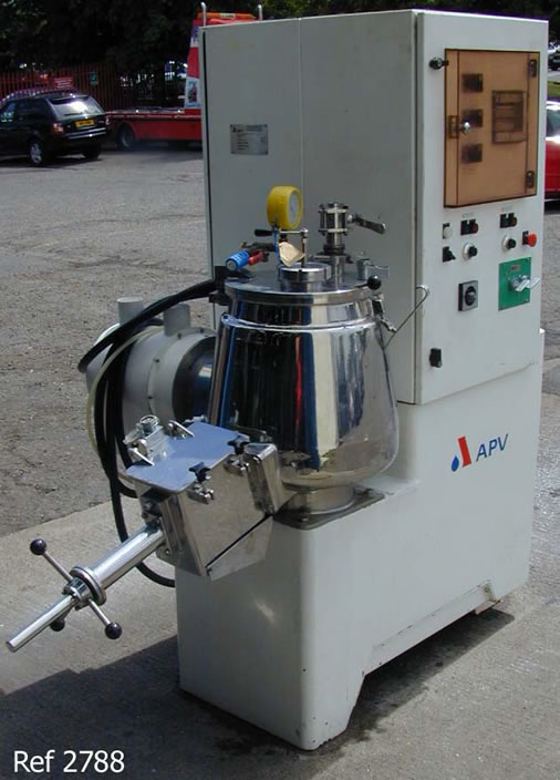Novatech :: Stock Ref 2788 - APV lab/development size mixer-granulator ...