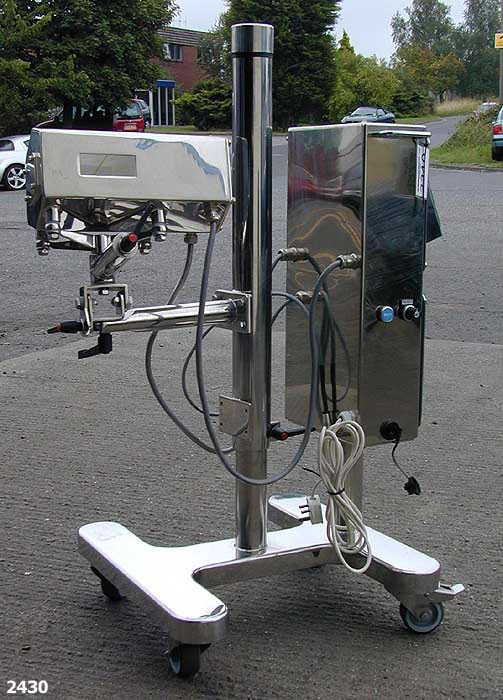 Novatech :: SAFELINE Tablex metal detector - Stock Ref 2737