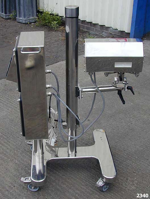 Novatech :: SAFELINE Tablex metal detector - Stock Ref 2737